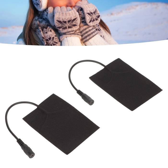 Coussin Chauffant USB, 1 Paire en Fibre de Carbone USB Noire, Thérapies ...