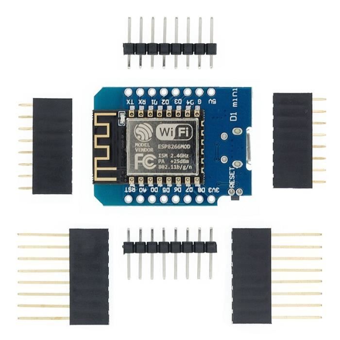 Carte De Développement Wifi D1 Mini Nodemcu Esp8266 Esp 12 Esp 12f Ch340g Ch340 V2 Usb Wemos Lua 