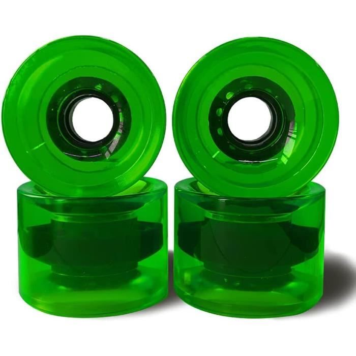 Lot De 4 Roues De Planche À Roulettes Avec Roulements Ensembles ...