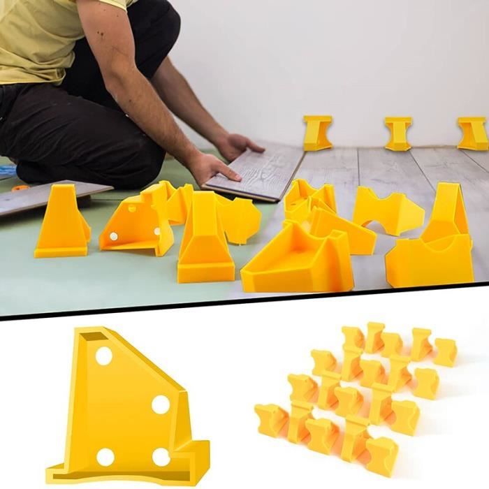 Amarillo - Joint de montage pour plancher en bois, outil d'installation sur bois, entretoises de ...