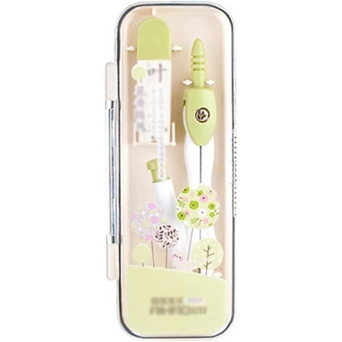 Kit Geometrie Compass Boussole De Dessin En Métal Avec Recharge De ...