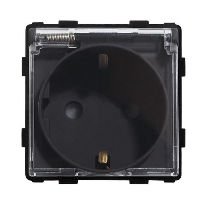 Prises murales à charge rapide,cadre en plastique,UE,standard,PC,RJ45 ...