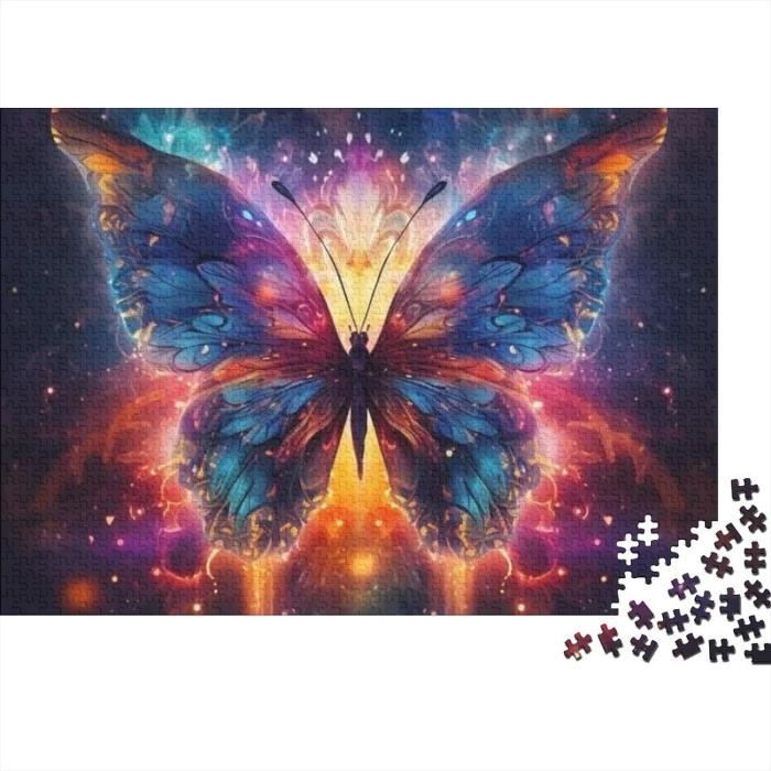 Puzzles 1000 Pièces Puzzle Papillon Pour Adultes Puzzles En Bois ...