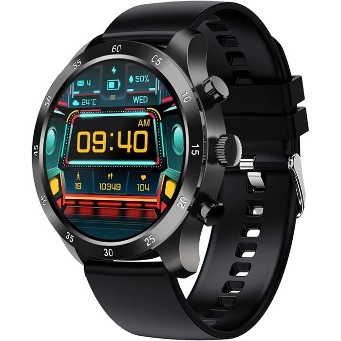 Montre Connectée Homme 1.32" Montre Smartwatch Sport avec Appel ...