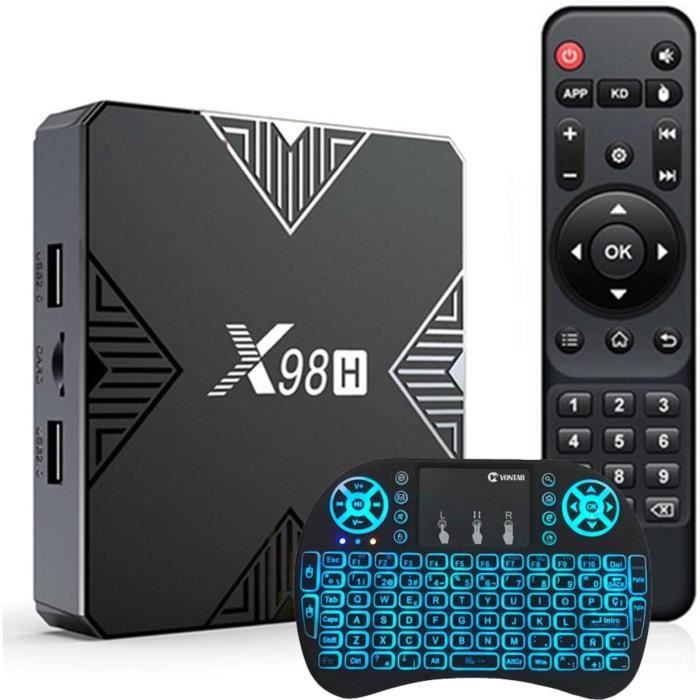 Android TV Box 12.0, Smart TV Box 4 Go Ram 32 Go Rom Quad Core, Prend ...