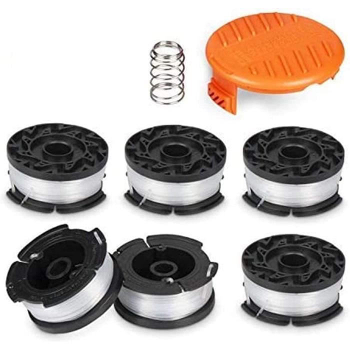 CDIYTOOL Lot de 8 bobines de fil de rechange pour débroussailleuse ... CDIYTOOL Lot de 8 bobines de fil de rechange pour débroussailleuse ...