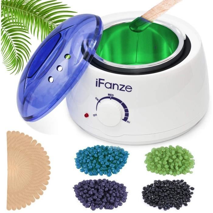 Appareil Chauffe Cire Professionnel Appareil a Cire Kit Epilation Cire ...
