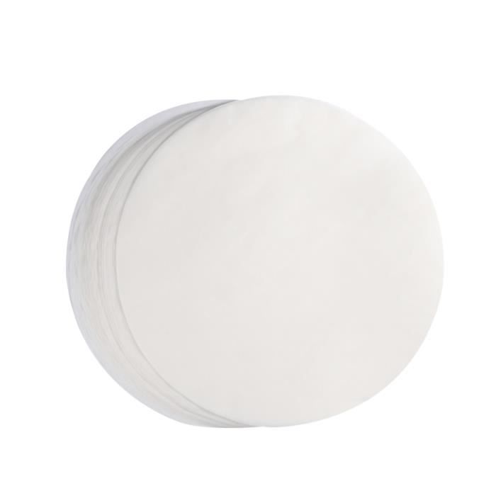 MAG 100 Pcs 11 Pouces Anti-adhésif Ronde Barbecue Papier Feuilles De ...