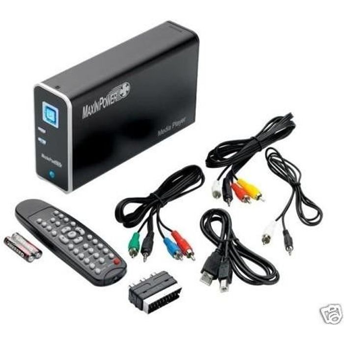 Max In Power - BEMIPMP163 - Boîtier multimédia 3,5' pour Disque dur ...