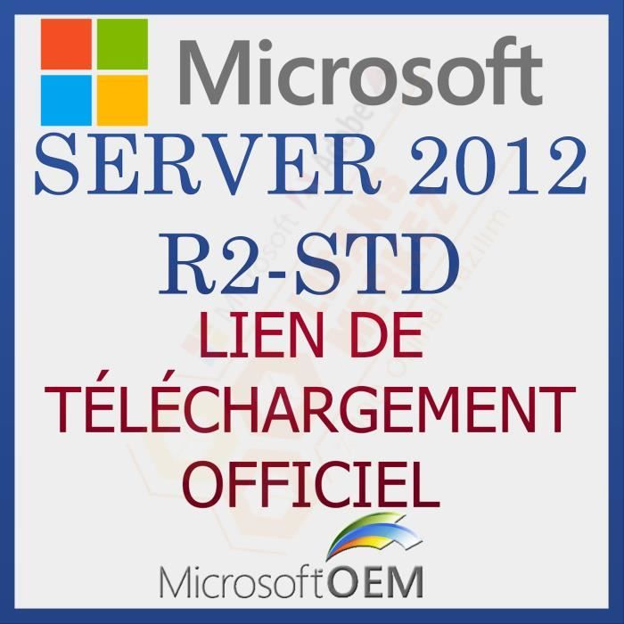 Microsoft Server 2012 R2 Standard | Avec Facture | Version Complète ...