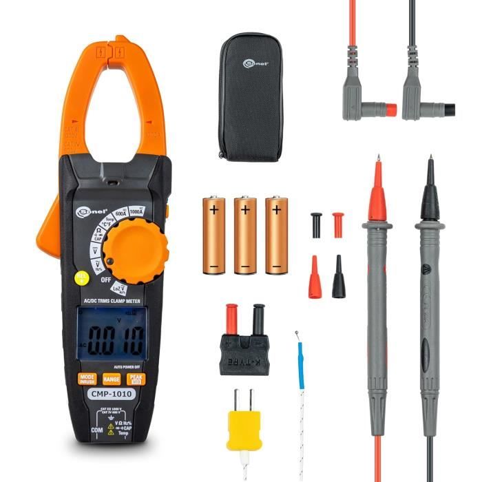 SONEL CMP-1010 Pince Amperemetrique Multimetre Numerique - Mesure ...