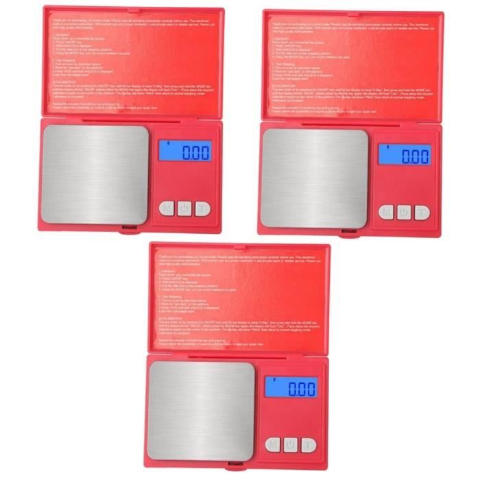 3 Pièces Balances Portables Pour Le Poids Corporel Peser L'Échelle De ...