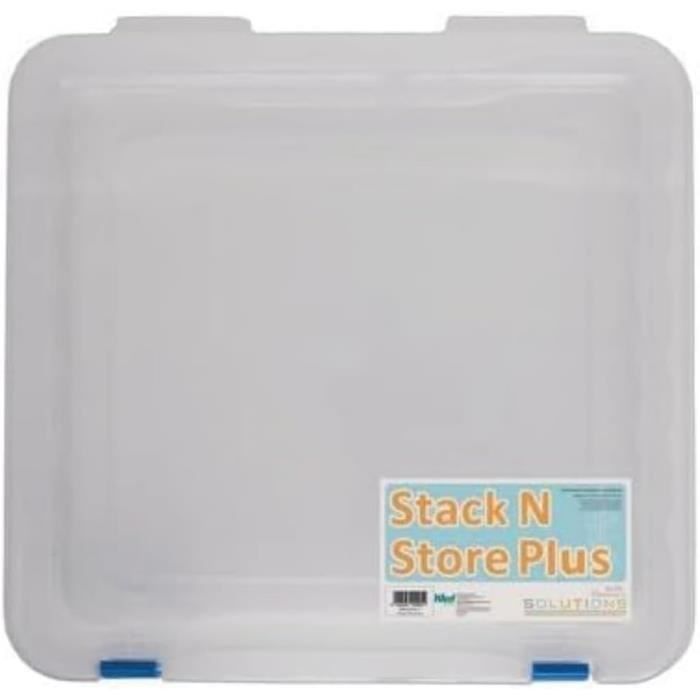 Papermania Stack N Store Plus Boîte De Rangement Avec Couvercle 35,6 X ...