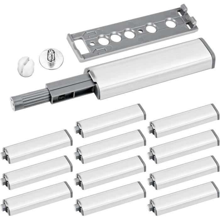 Push To Open Aimant Porte Placard, 12 Pièces Loquets Magnétique ...