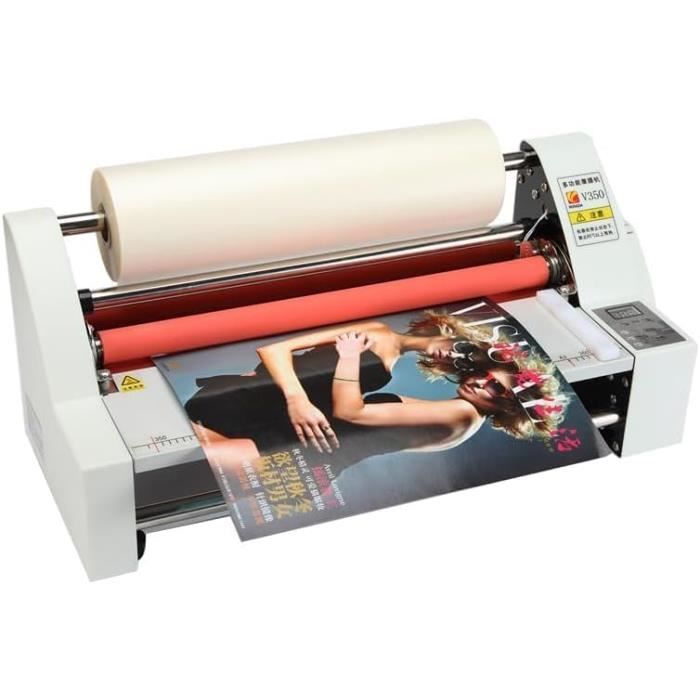 Machine de plastification - YOKULI - V350 - 13 pouces - Affichage numérique - Chaud et froid ...