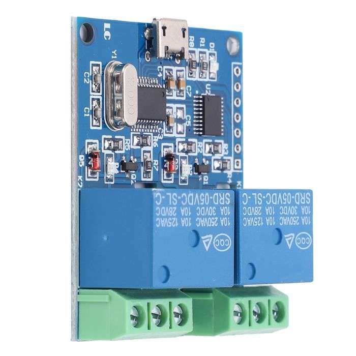 YOSOO Module de relais USB 5V Module de relais USB Commutateur de ...