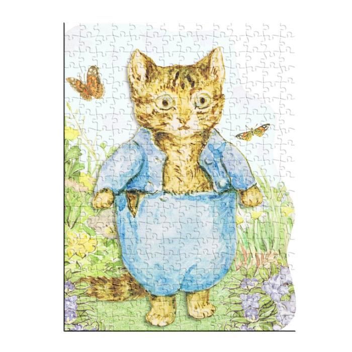 Puzzle Classique 280 pièces Tom Kitten Tom Chaton Illustration Enfant ...