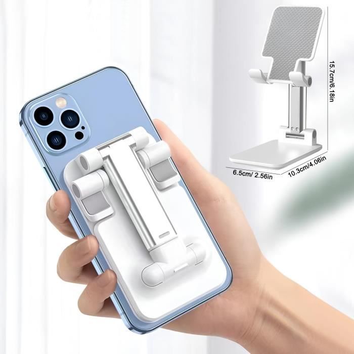 Support Telephone Réglable Pliable Innovant, Support Téléphone, Support ...