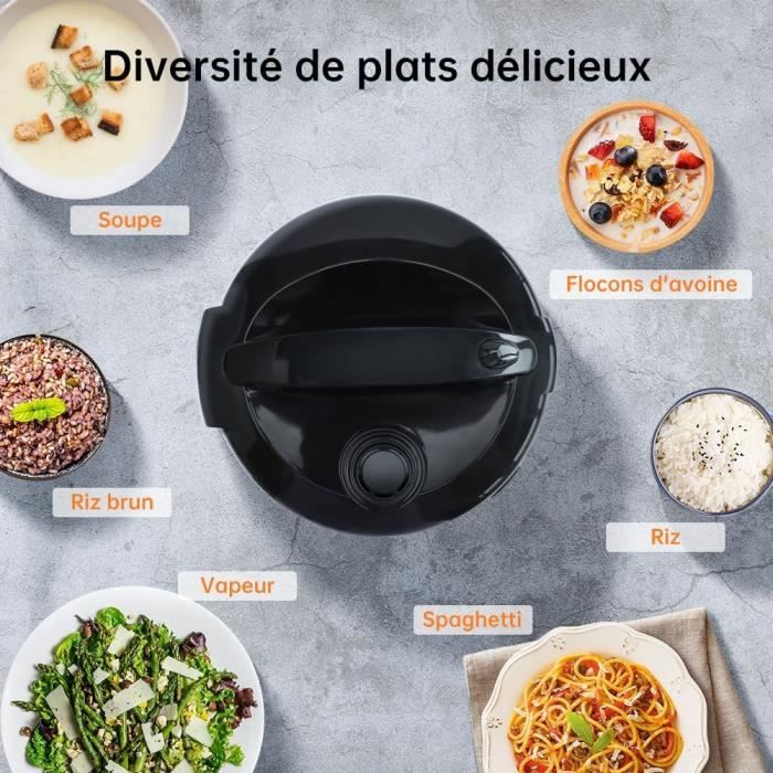 Drc-5020Bl 1 L | Cuiseur À Riz Et Cuiseur Vapeur 400 W (1 L À 5 Tasses ...