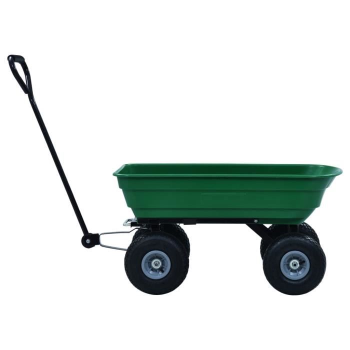 Chariot à main de jardin - chariots de manutention - 300 kg 75 L 93 x ...