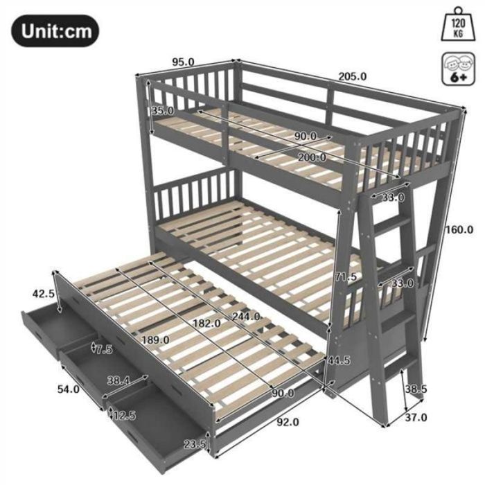 Sitemapcdatahttpsfoowindecoocomlit Gigogne 3 Couchages