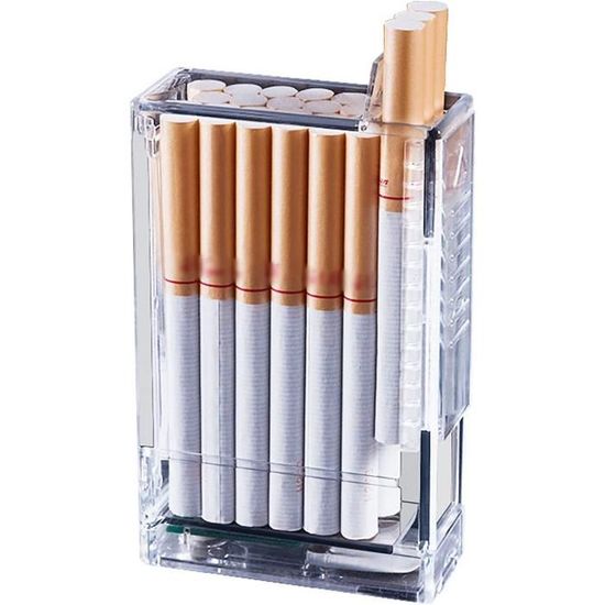 Boîte à Cigarettes Plus légère, Porte-Cigarette en Aluminium, briquets ...