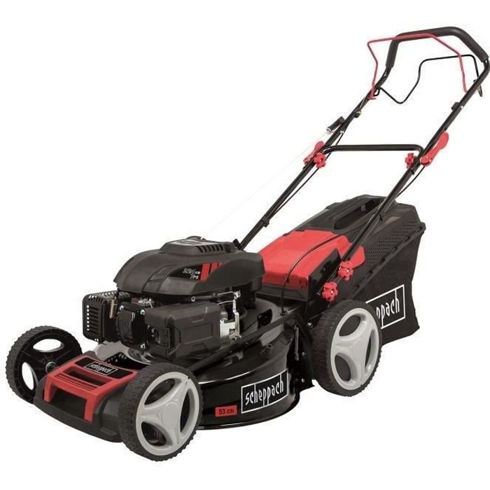 Tondeuse thermique autotractee scheppach - Cdiscount