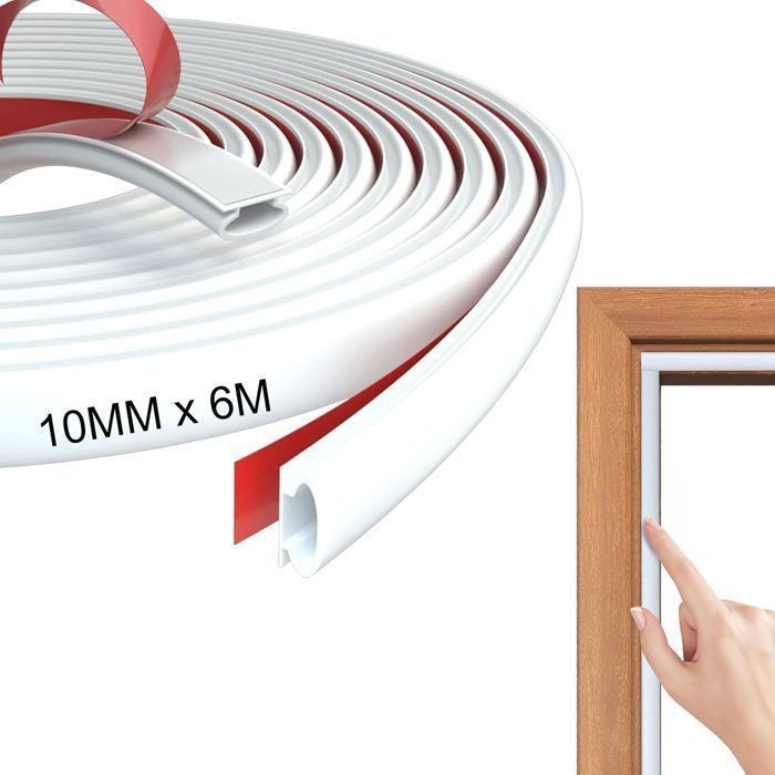 JOINT D'ETANCHEITE - 6M joint Porte Fenetre Isolation - D-Profil Joint ...