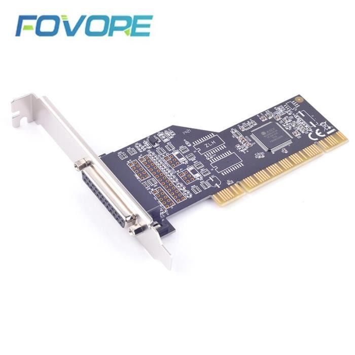 Adaptateur parallèle DB25 PCI, Port parallèle DB25 25 broches LPT ...