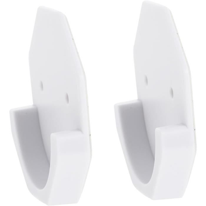 6 Pcs Tringle À Rideau Support Barre De Douche Pour Rideau Rideau De ...