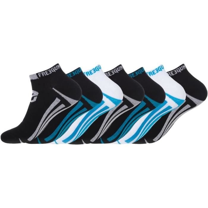 Chaussette Homme Coton - Lot De 7 - Socquettes Sport Homme, Durables ...