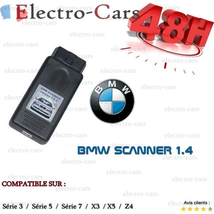 Bmw scanner 1.4 Interface dianostique - Cdiscount Auto