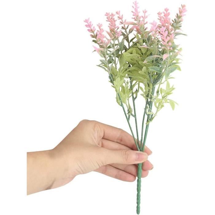 Fleurs Artificielles,Fausse Fleur, 1 Bouquet 15 Tête Fausse Plante ...