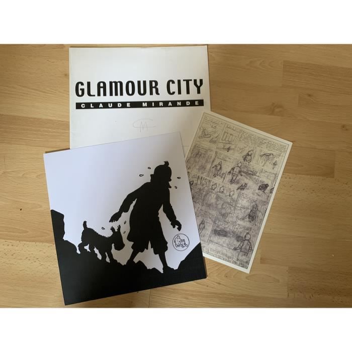 CLAUDE MIRANDE - TINTIN - 32x32cm - - POSTER - Cdiscount Maison