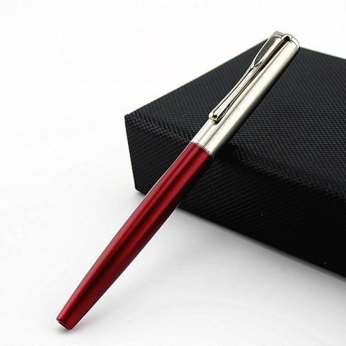 Fournitures de bureau,Stylo à bille de luxe en acier inoxydable,stylo à bille moyen 0.5,stylo à ...