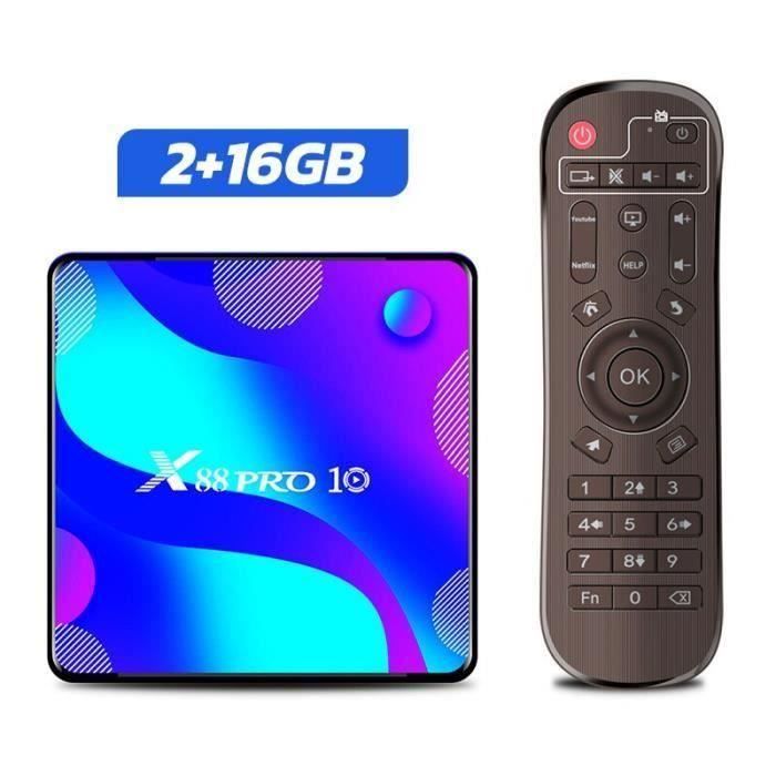 X88 PRO 10 Android 10 Smart TV BOX RK3318 Quad Core android tv smart tv ...