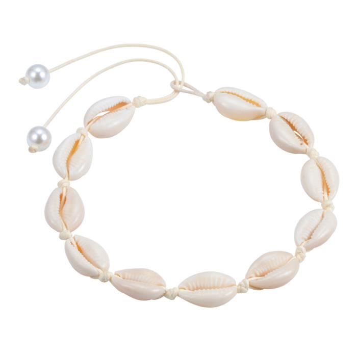 Bracelets et Bracelets de coquillages de mer faits à la main pour ...