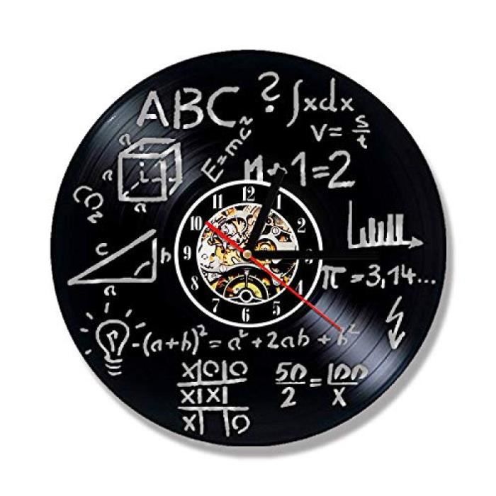 Math Formulas Vinyl Records Science Art Math Equations Wall Decor Math ...
