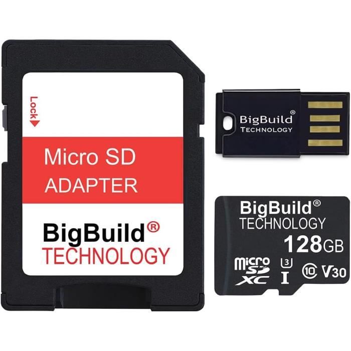 128 Go U3 100 Mo-S Ultra Rapide Microsd Carte Mémoire Pour Tablet De ...
