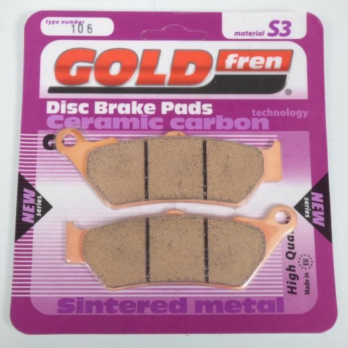 Plaquette de frein Gold Fren pour Triumph 1700 Thunderbird Storm 2011 à ...