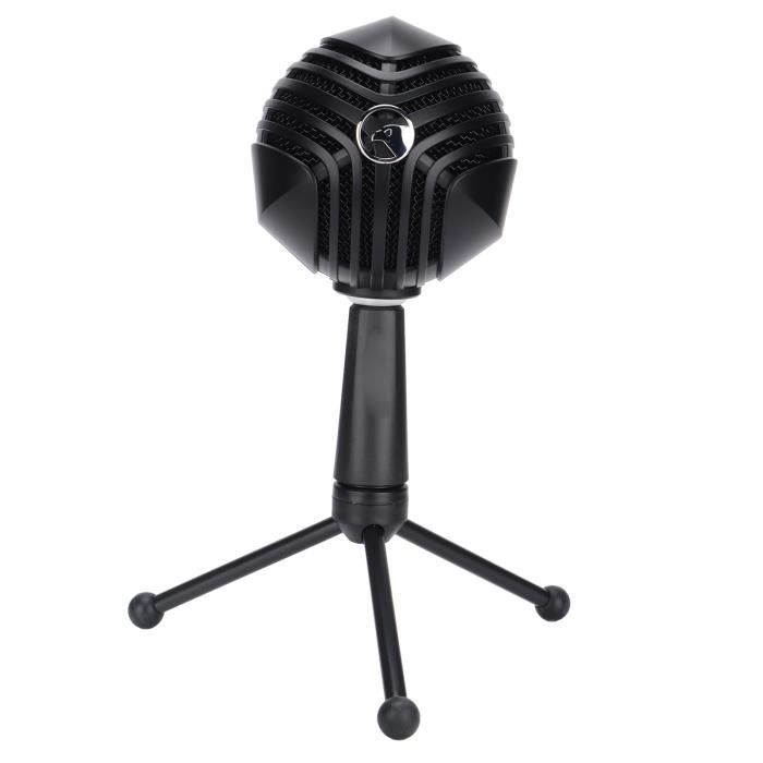 MAD Microphone Snowball USB Carte Intégrée Support Amovible Micro Gamer ...