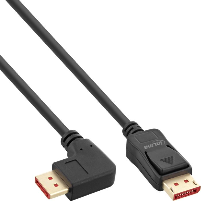 Câble DisplayPort 5m Noir - INLINE - Plug and Play - Triple blindage ...