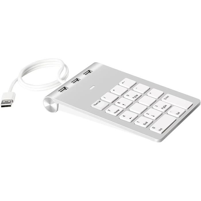 Mini Clavier Numérique Clavier 18 Touches Clavier Numérique Pavé ...