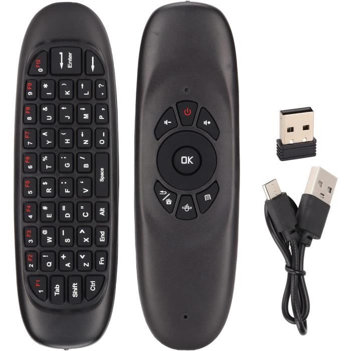 Schiuma Télécommande Air Mouse, Télécommande Smart Tv Sans Fil 2,4 G ...