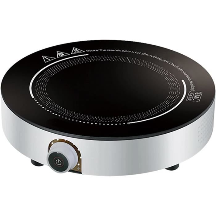 Plaque De Cuisson À Induction Ronde, 2000W Plaque À Induction Portable ...
