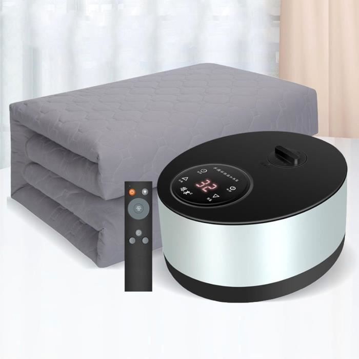 Surmatelas Chauffant À L'Eau King Size TRAHOO - Réglages De Chaleur ...