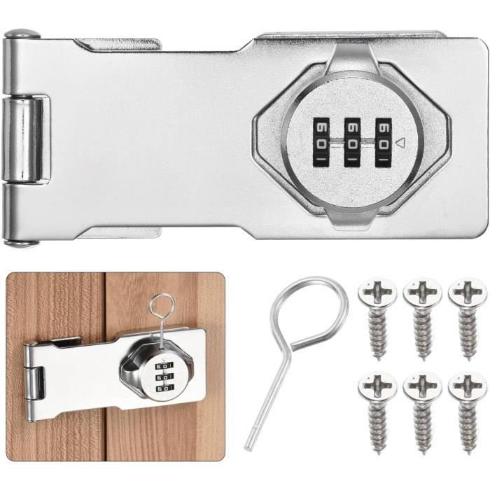 Mot Passe Moraillon Serrures, Armoire Porte Combinaison Serrure, Grange Porte Serrure Loquet ...