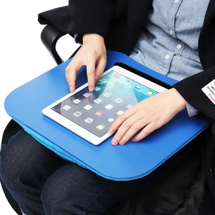 Plateau de Lap Support PC Table Portable Ordinateur Bleu Di48857 ...