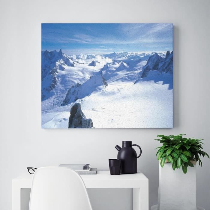 Diamond Painting Broderie Diamant Kit Complet Paysage Hiver Montagnes ...