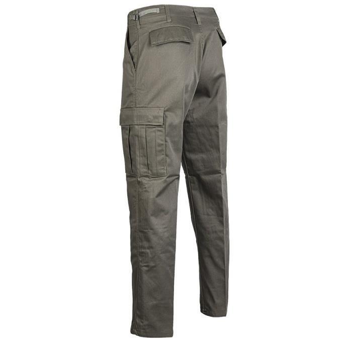 Pantalon - MIL-TEC - US Ranger BDU - Vert - Cargo - Taille S Vert ...